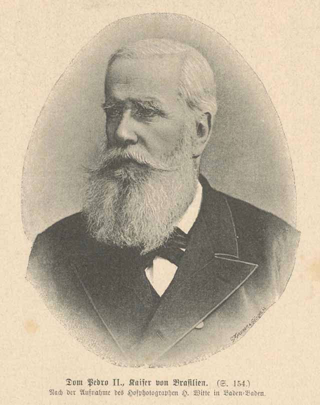 Portraits, Brasil, Dom Pedro II, Emperor – Philographikon Antique Maps ...