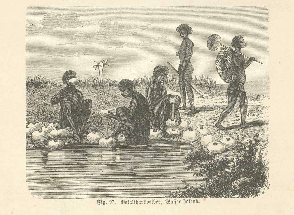 Peoples, Africa, Bakalihari, Bechuanaland, Kalahari – Philographikon ...