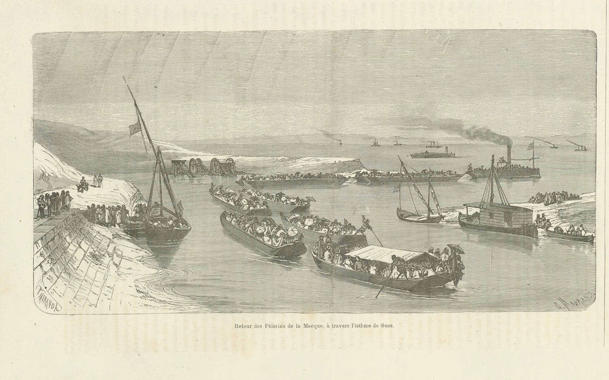 Islamic Culture, Ships, Mecca, Suez, Pilgrims – Philographikon Antique ...