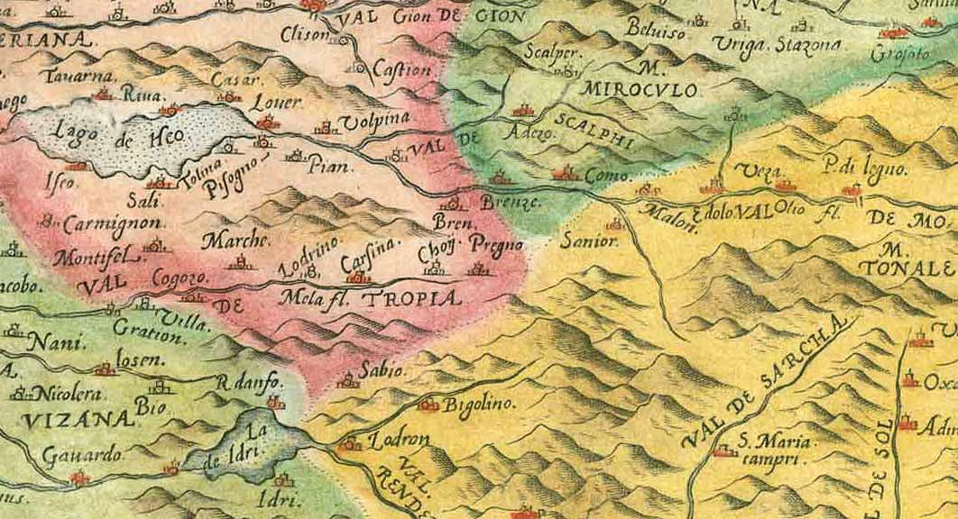 Maps, Italy, Milan, Mediolanum, Ortelius, Septala – Philographikon ...