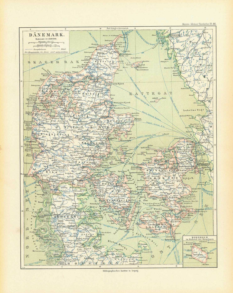 Maps, Denmark – Philographikon Antique Maps and Prints