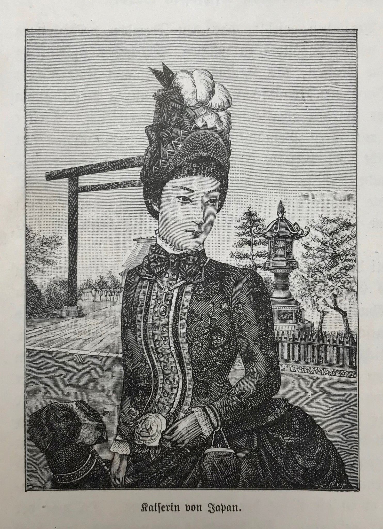 Japan, Mikado, emperor and emperess of Japan – Philographikon Antique ...