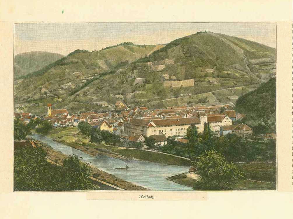 City Views, Germany, Wolfach – Philographikon Antique Maps and Prints
