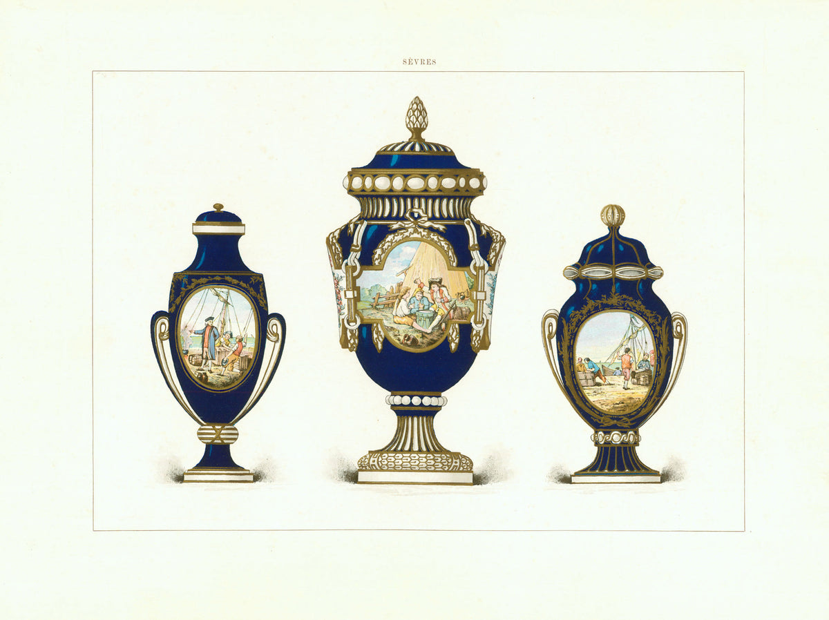 Porcelain: "Sevres" – Philographikon Antique Maps and Prints