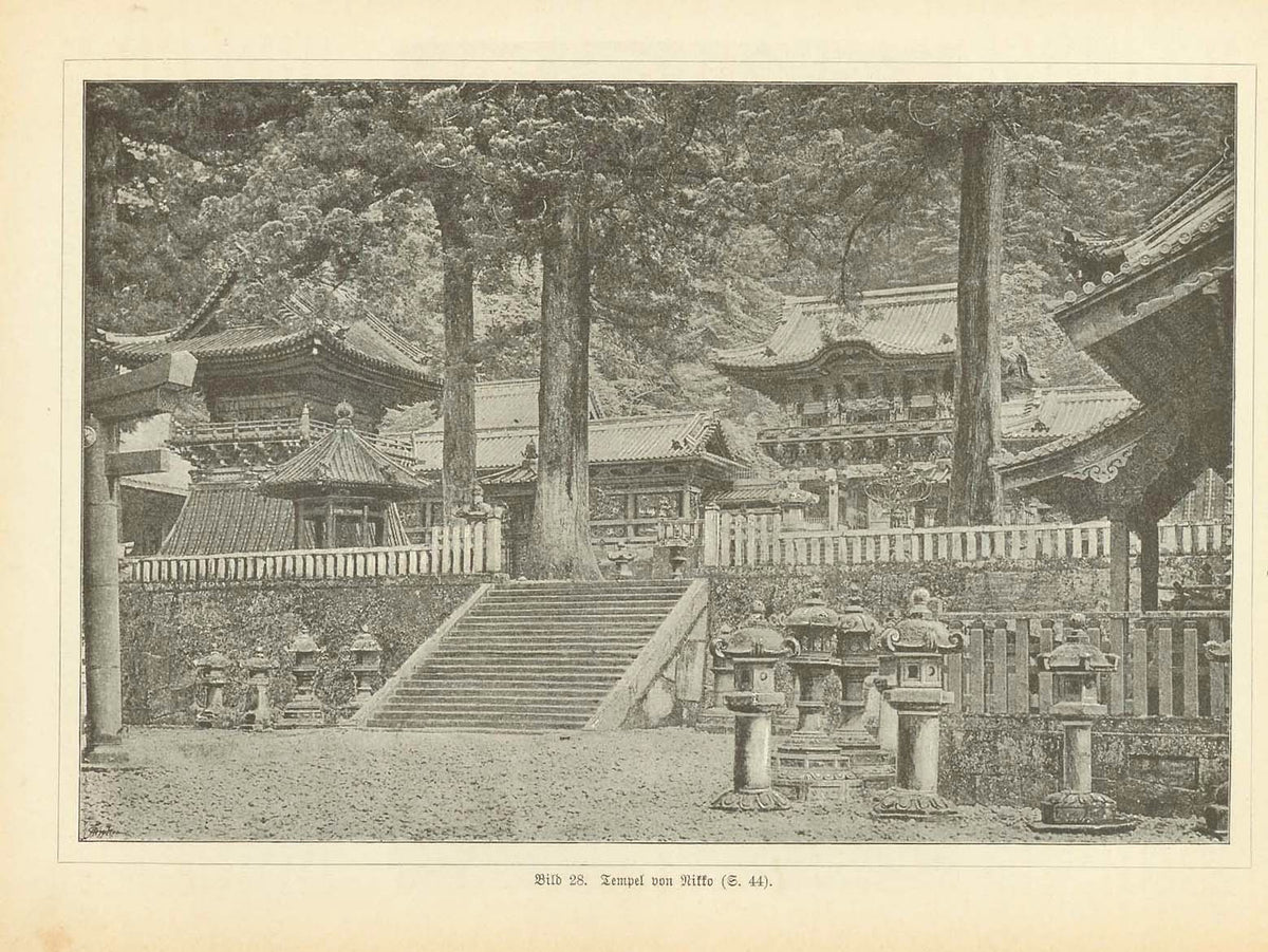 City Views, Japan, Nikko, Temple – Philographikon Antique Maps and Prints