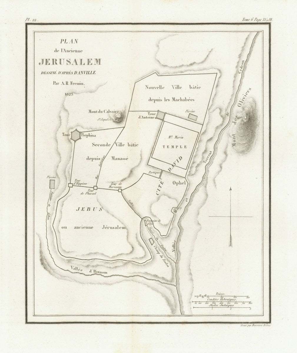 Maps, Religious, Holy Land, today Israel, Jerusalem, Judaism ...