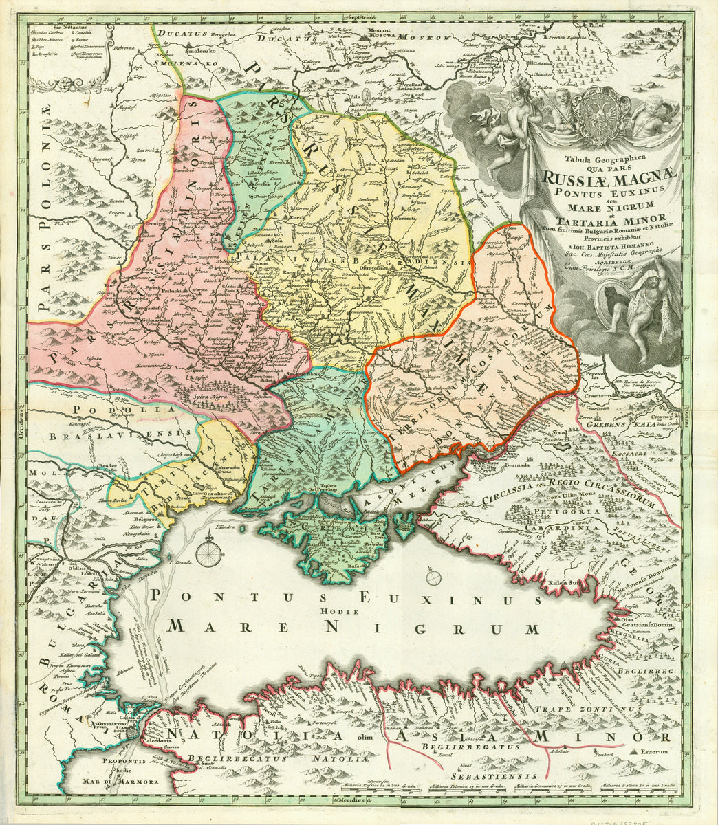 Maps, Ukraine, Homann – Philographikon Antique Maps and Prints